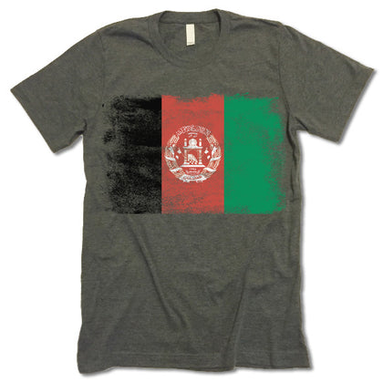 Afghanistan Flag T-shirt - Gifted Shirts
