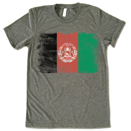 Afghanistan Flag T-shirt - Gifted Shirts