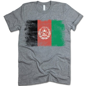 Afghanistan Flag T-shirt - Gifted Shirts