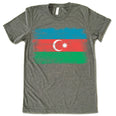 Azerbaijan Flag T-shirt - Gifted Shirts