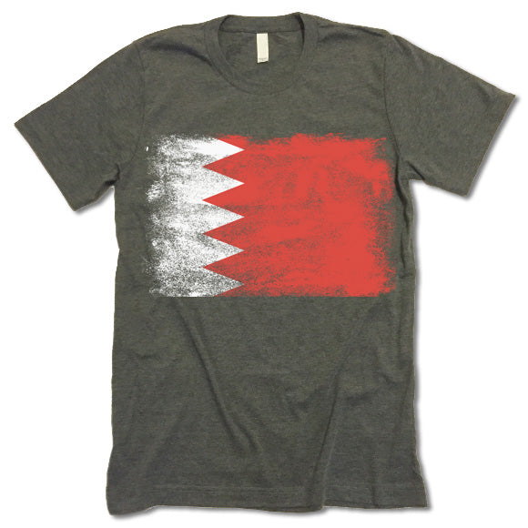 Bahrain Flag T-shirt - Gifted Shirts