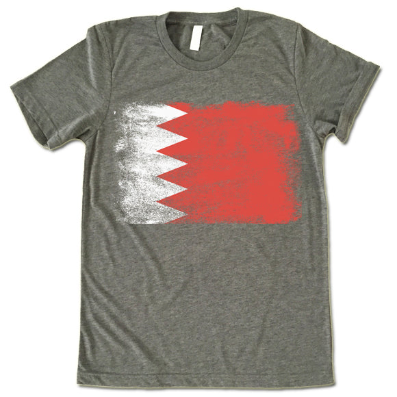 Bahrain Flag T-shirt - Gifted Shirts