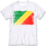 Congo-Brazzaville Flag T-shirt - Gifted Shirts
