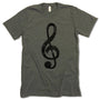 G-Clef Music Sign T Shirt - Gifted Shirts