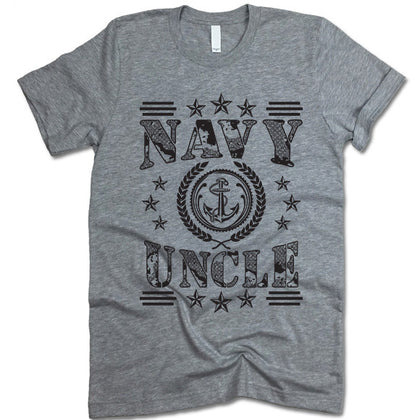 Navy Uncle T-Shirt - Gifted Shirts