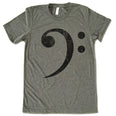 Music Sign Bass Clef T Shirt - Gifted Shirts