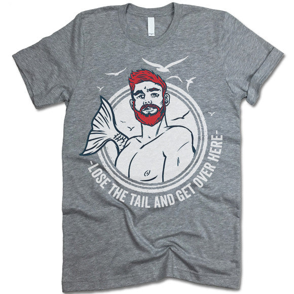 Merman Mermaid T-shirt - Gifted Shirts