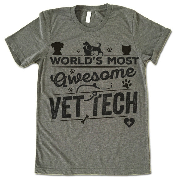 Vet Tech T-Shirt - Gifted Shirts